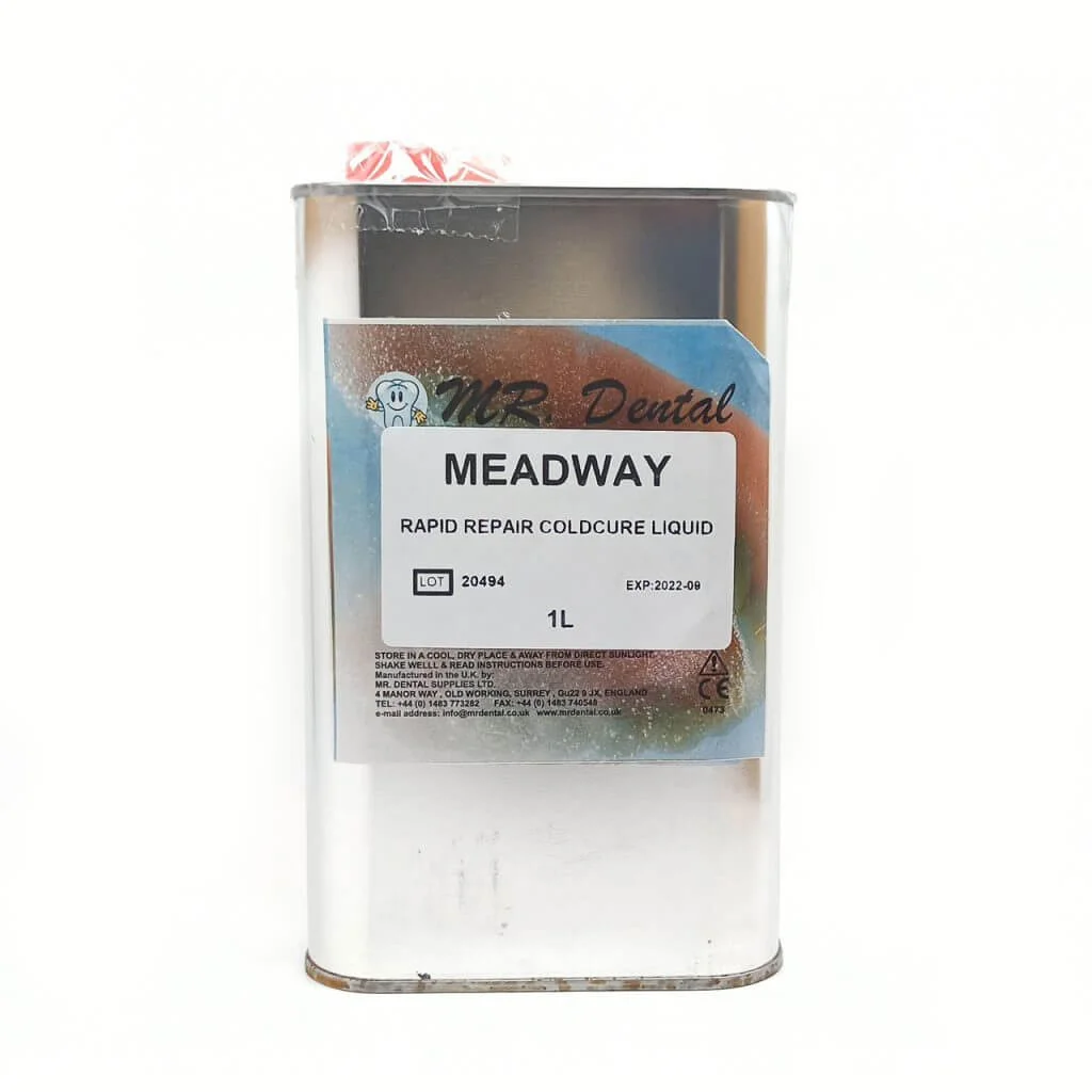 مایع آکریل خودپخت | Meadway - پیشرودنت 🦷